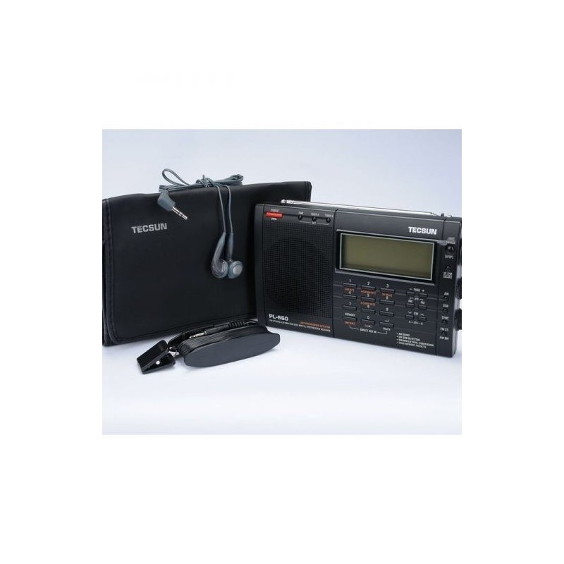 TECSUN PL-660 RICEVITORE PORTATILE 1.7-30MHZ+ VHF AIR BAND