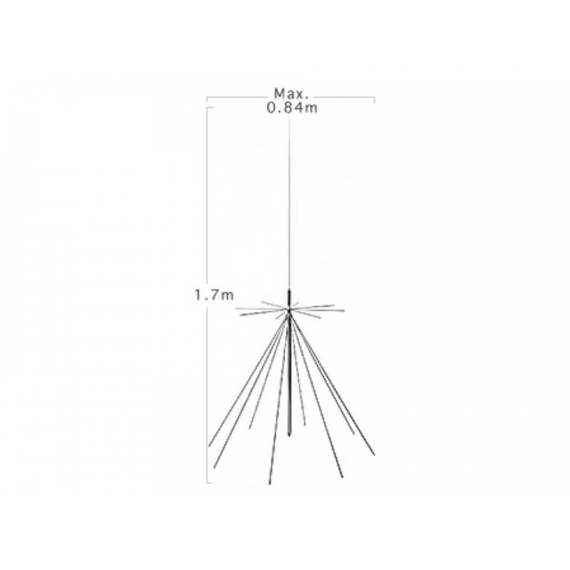DIAMOND D-130 ANTENNA DISCONE 25-1300MHZ